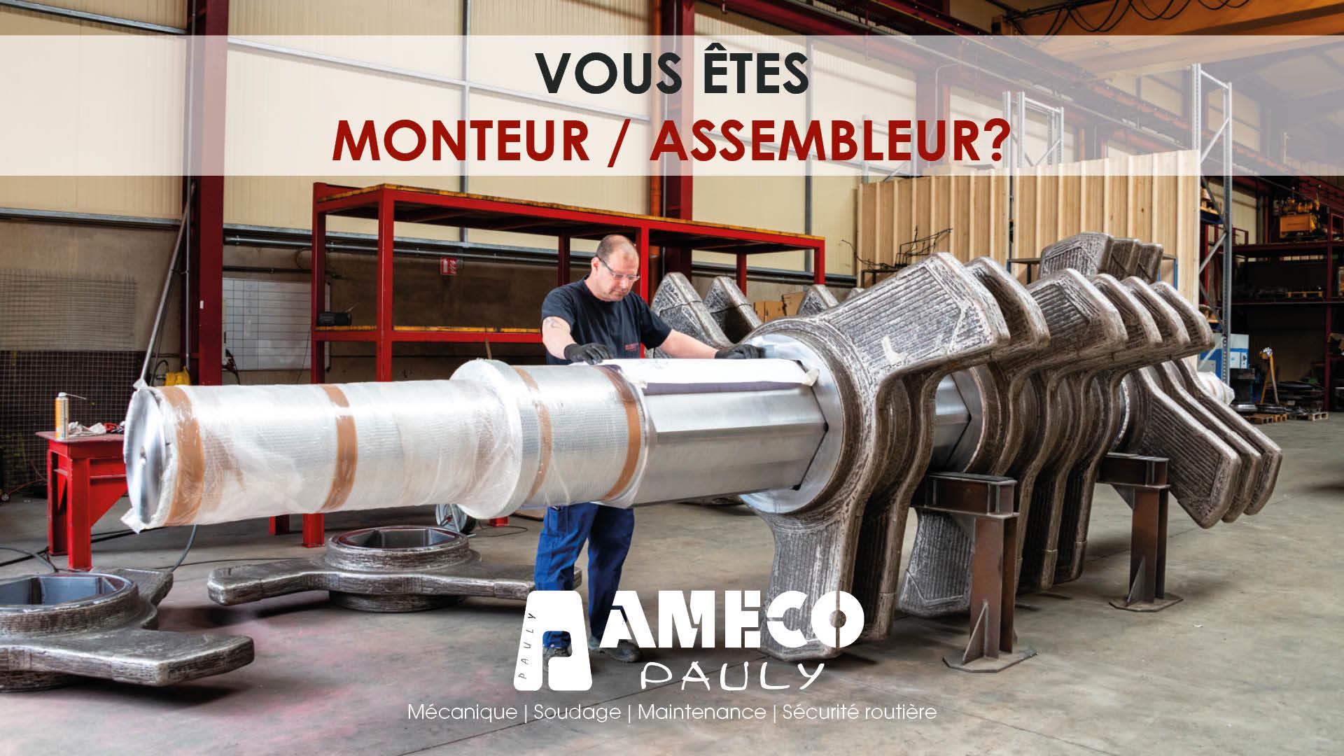 1 Fitter / Assembler (m/f) - Metal Construction - Industrial Assembly